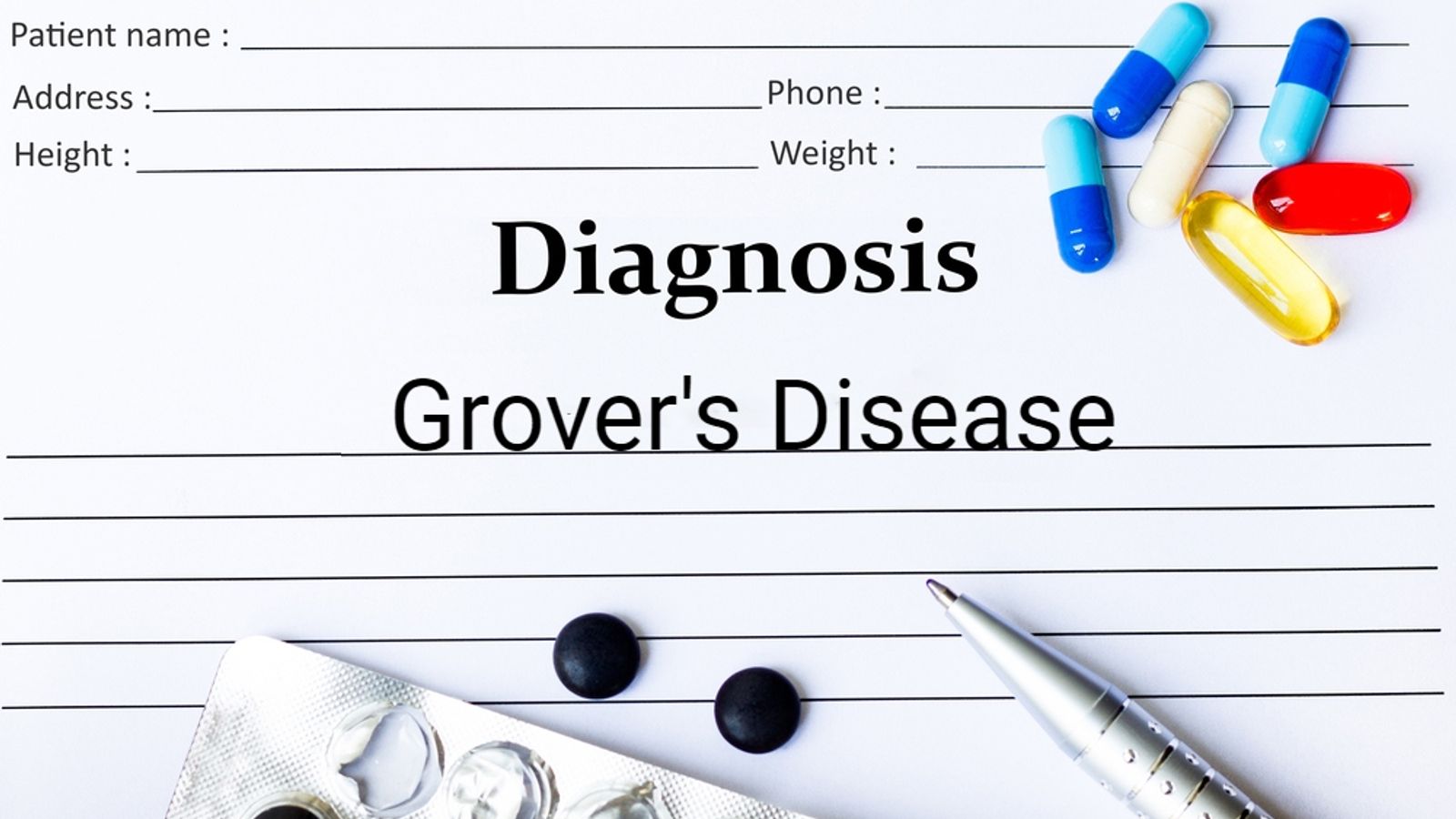 Grover S Disease Grover's Disease | Stock Image Science Source